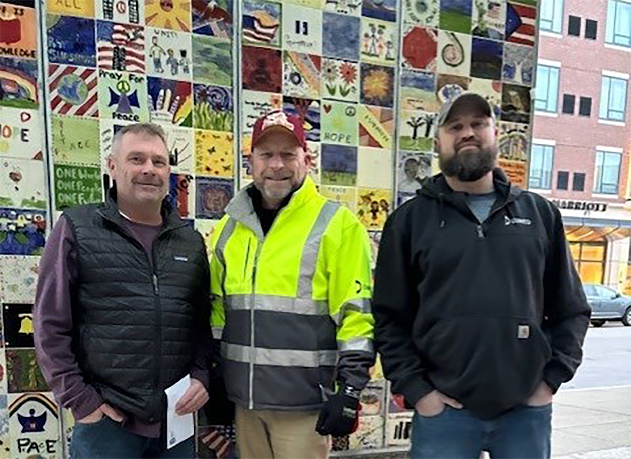 Relocation: Dimeo Construction generously oversees the installation of ...