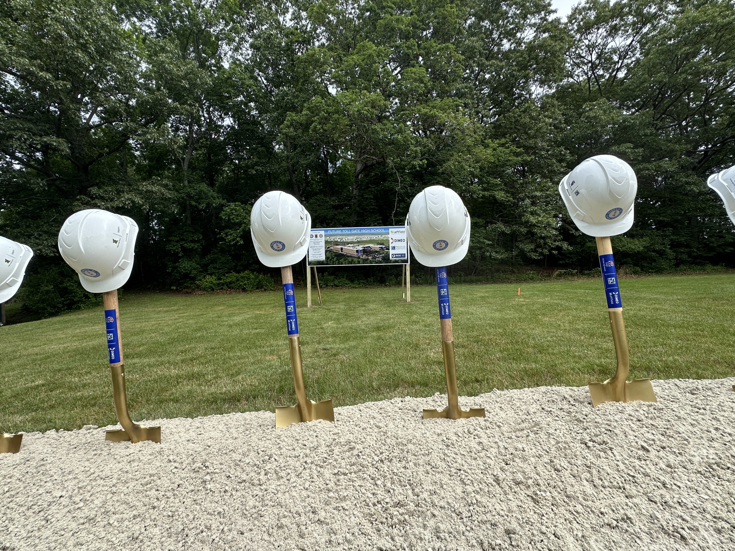 Warwick schools celebrate the groundbreaking of a new Toll Gate High ...